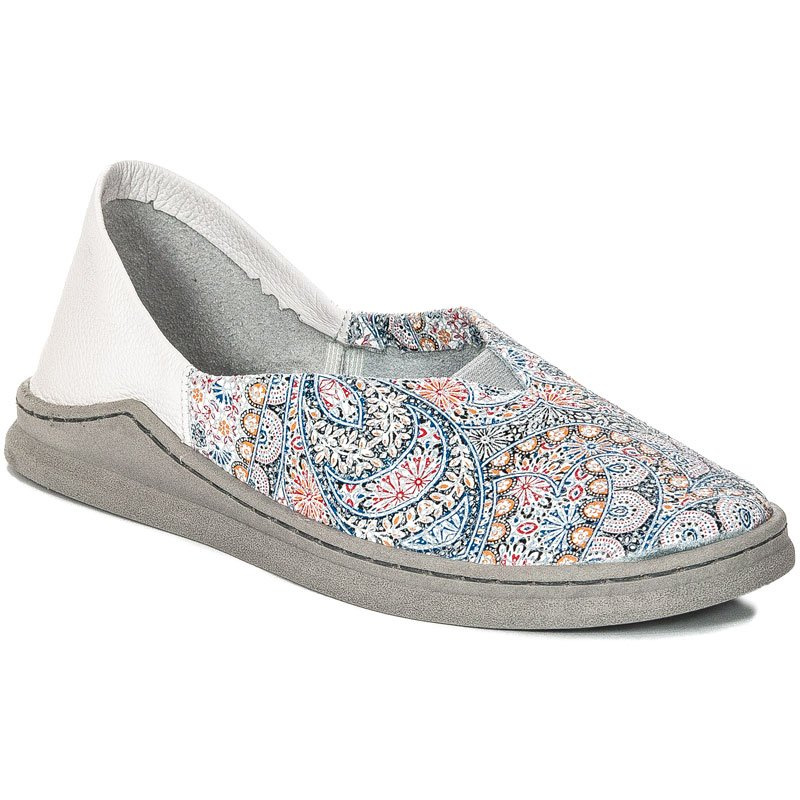 Maciejka White Low Shoes - Maciejka - Obuwie damskie Półbuty - Maciejka.pl