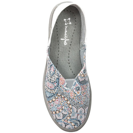 Maciejka White Low Shoes - Maciejka - Obuwie damskie Półbuty - Maciejka.pl